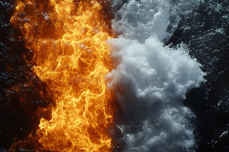 Dynamic Contrast of Fire and Water Elements for Dramatic Design ...