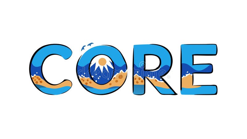 Dynamic CORE Design. Essential Foundation. Central Element, Vector ...