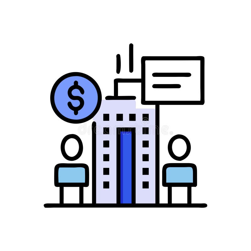 Dynamic Corporate Finance Icon Stock Vector - Illustration of insights ...