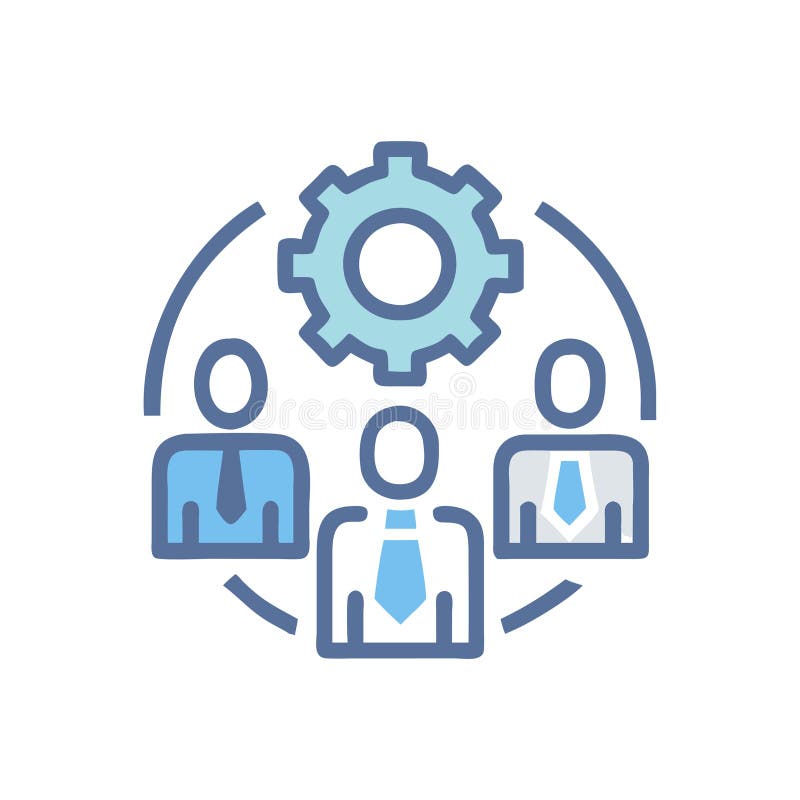 Dynamic Corporate Governance Icon Stock Vector - Illustration of ...