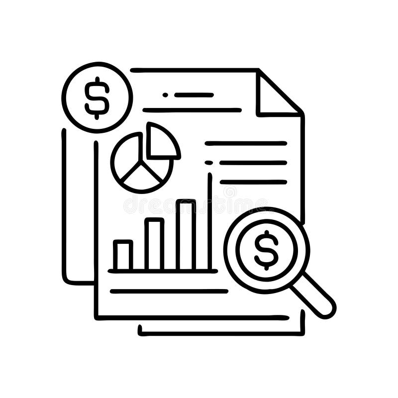Dynamic Corporate Governance Reporting Icon Stock Vector - Illustration ...