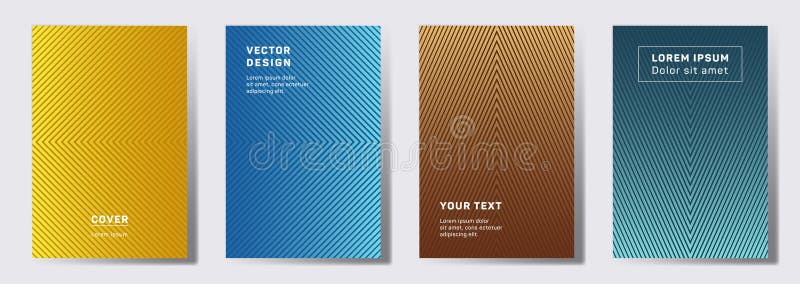 Geometric Lines Patterns with Edges, Angles. Stock Vector ...