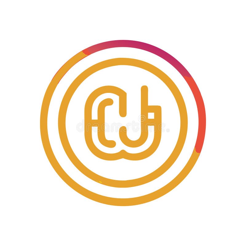 Dynamic Credit Union Icon stock vector. Illustration of genius - 352798142