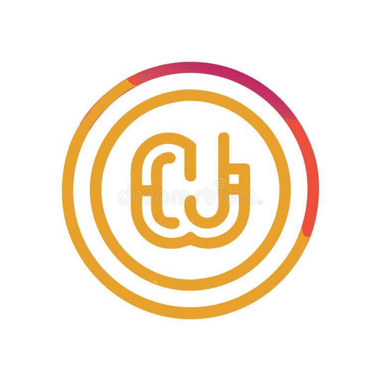 Dynamic Credit Union Icon stock vector. Illustration of genius - 352798142