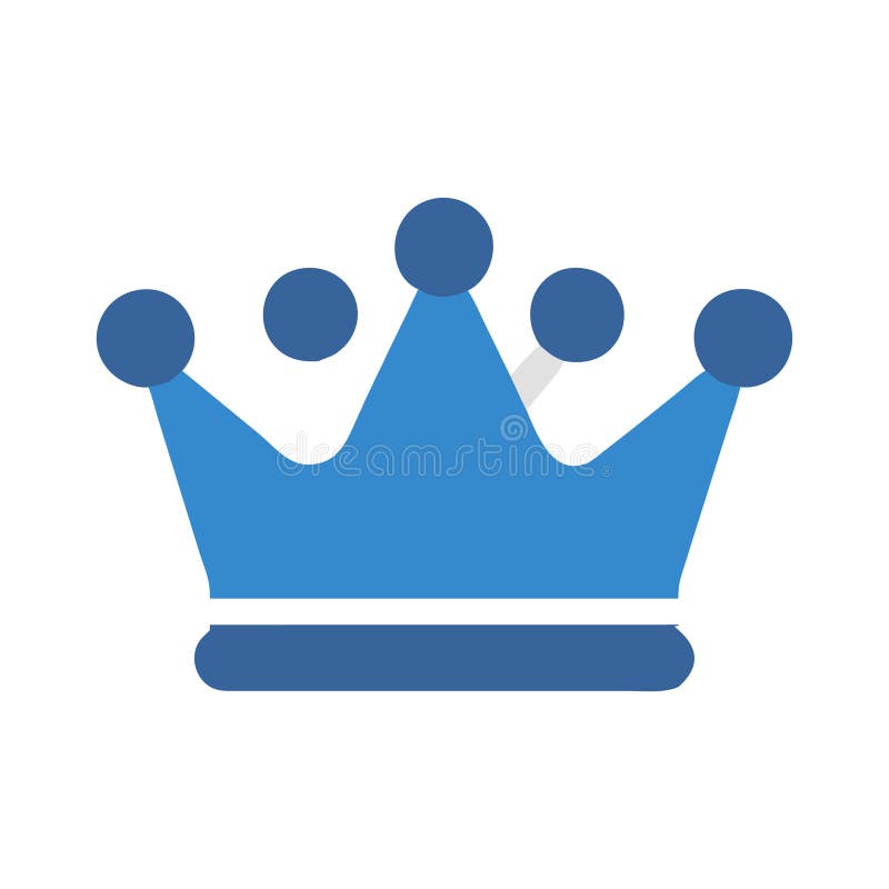 Dynamic Crown Icon for Royalty Stock Vector - Illustration of dynamic ...