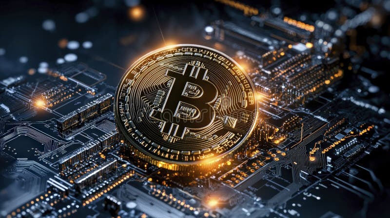 Dynamic Crypto Market Visualization Aerial Infographic of Financial ...