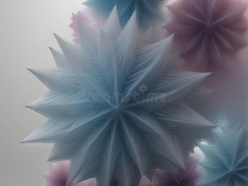 Dynamic Crystalline Forms Evolving into a Mesmerizing Backdrop ...
