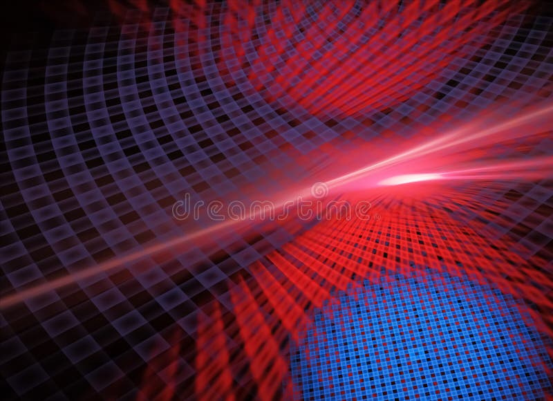 Dynamic Curves Ands Color Pattern. Fractal Graphics. Science and ...