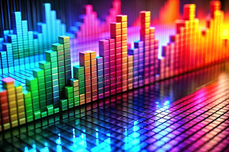 Dynamic 3D Audio Equalizer Visualizer Immersive 4K Music Beat Animation ...