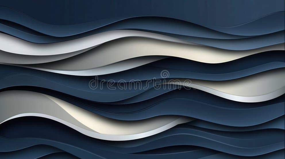 Dynamic 3D Background with Layered Waves Reflecting Political Discourse ...