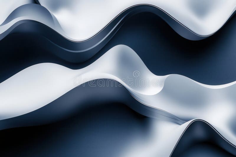 Dynamic 3D Background with Layered Waves Representing Political ...