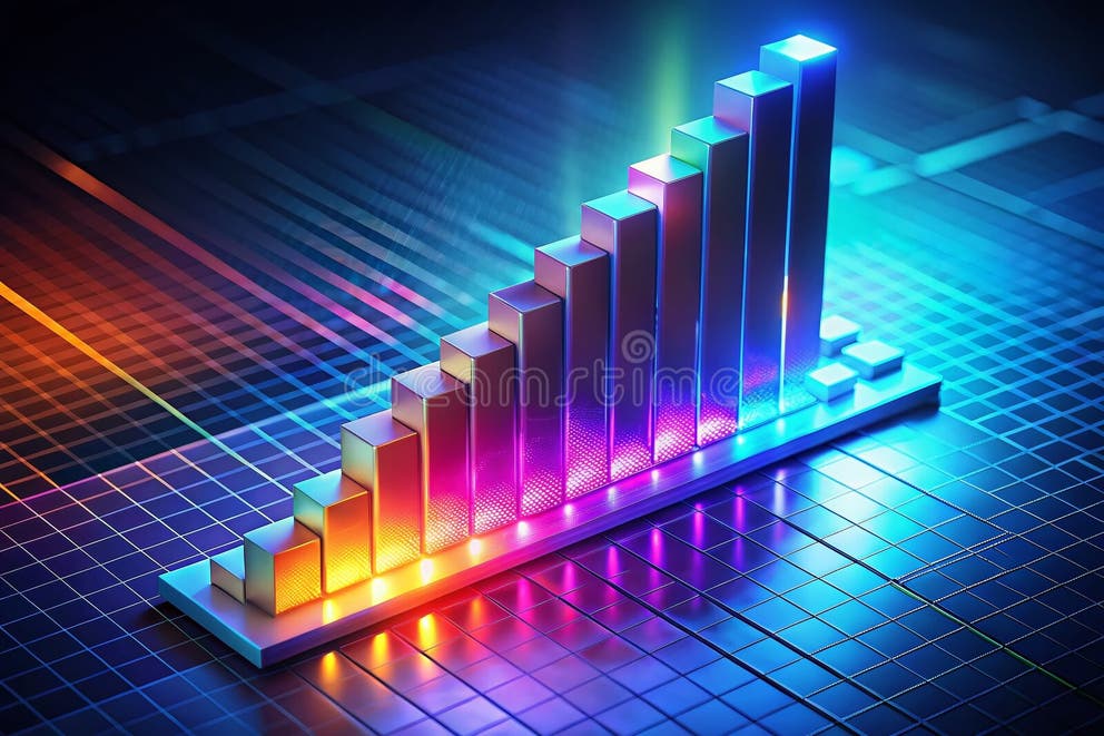 Dynamic 3D Bar Chart Loading Animation a Seamless Visual Transition for ...