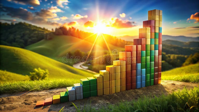 Dynamic 3D Bar Graph Visualization an Aerial Perspective on Data Trends ...