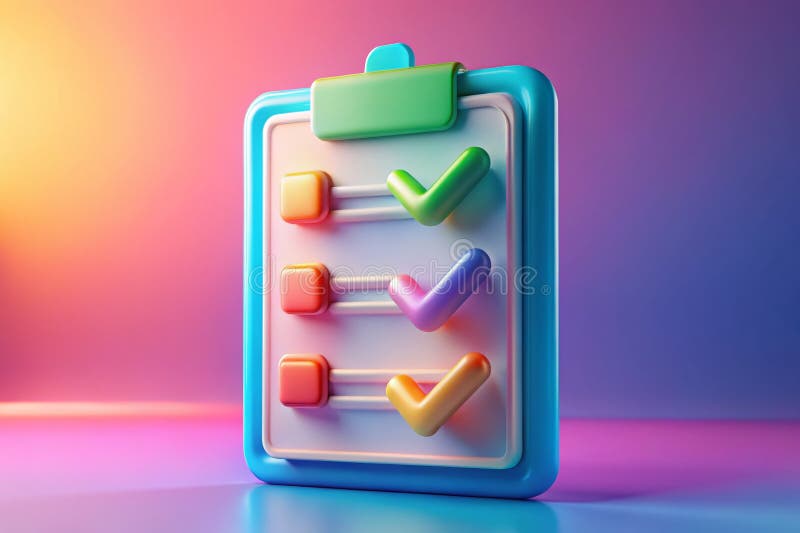 Stimulating Checklist Stock Illustrations – 7 Stimulating Checklist ...