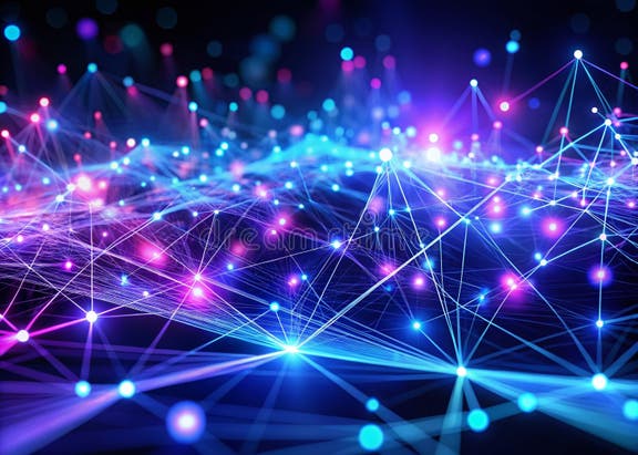 Dynamic 3D Data Flow Visualization a Captivating Network of ...