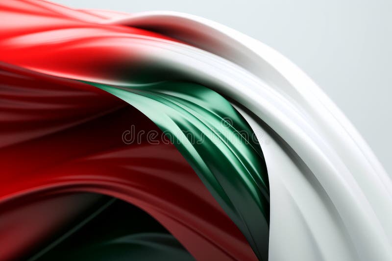 Modern Syria Flag Waves in 3D: Minimalist Design with Studio Lights and ...