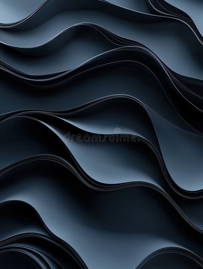 Dynamic 3D Inspired Background Featuring Layered Wave Like Structures ...