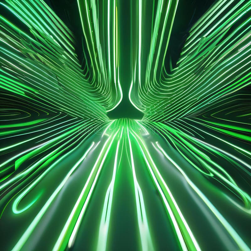 Dynamic 3D Render of a Mesmerizing Abstract Wallpaper, Featuring ...