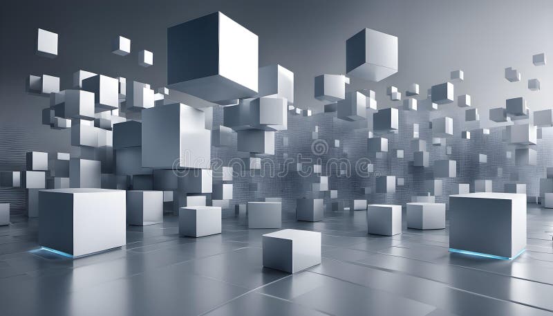 A Dynamic, 3D-rendered Scene Showcasing a Myriad of Interconnected ...