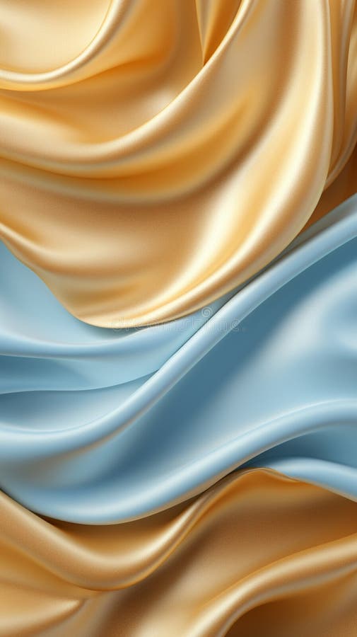 Dynamic 3D Rendering Showcases a Mesmerizing Flowing Wave Cloth ...
