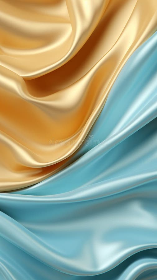 Dynamic 3D Rendering Showcases a Mesmerizing Flowing Wave Cloth ...