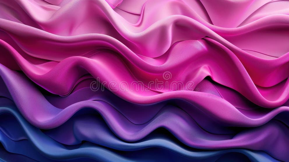 Dynamic 3D Seamless Liquid Pattern. Vibrant Animated Cloth Texture for ...