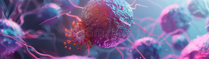 The Dynamic Dance of a Drug Molecule: a 3D Animated Journey Stock ...