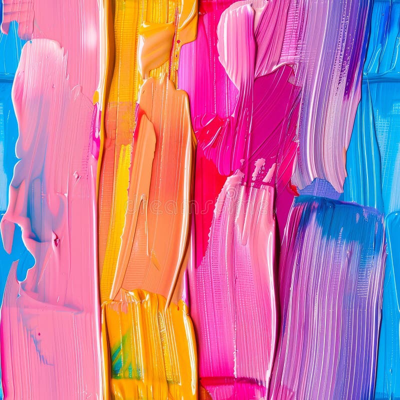 Dynamic Dance of Hue Unfolds on the Pristine Canvas Stock Illustration - Illustration of ...