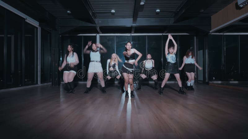 The Dynamic Dance Movement within a Vibrant Urban Setting an Expression ...