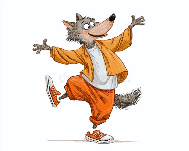 Dynamic Dancing Wolf Visual Prompt Generator Unleash Creative Potential ...