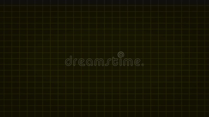 Futuristic Yellow Grid Background Animation on Dark Screen Stock Video ...