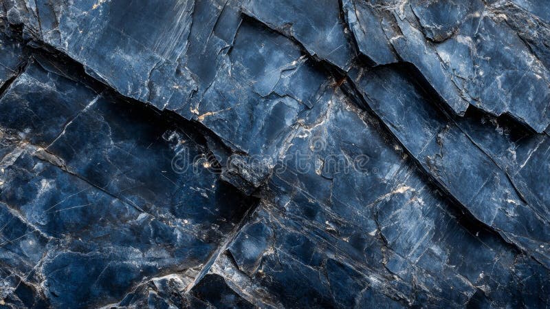 Dynamic Dark Cobalt Blue Canvas with Textured Rock Patterns Stock ...