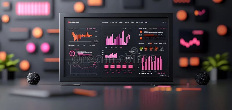 Dynamic Dashboard Displaying Real Time Analytics And Data Visualizations For Enhanced Decision