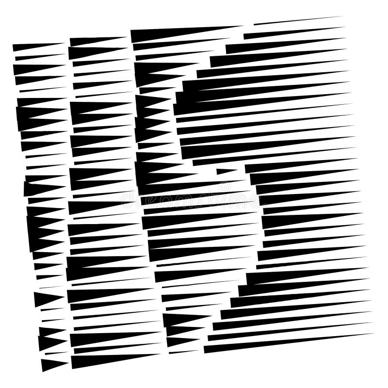 Dynamic Dashed, Segmented Lines Pattern. Irregular Stripes. Straight ...
