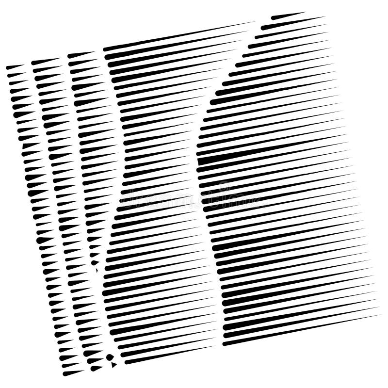 Dynamic Dashed, Segmented Lines Pattern. Irregular Stripes. Straight ...