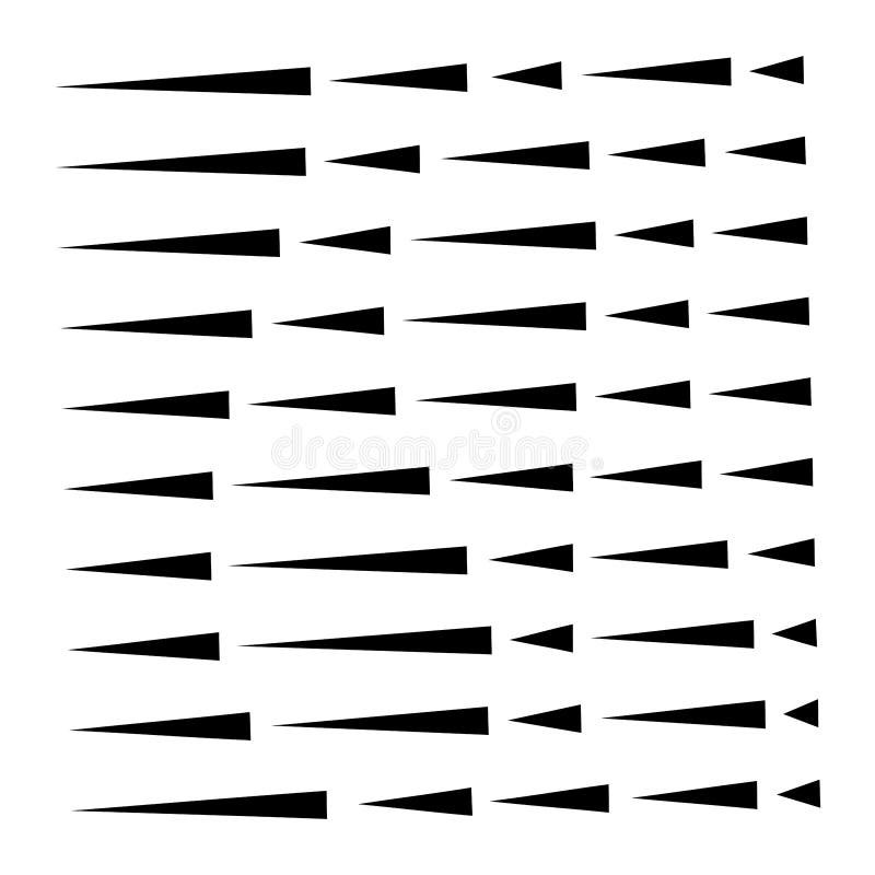 Dynamic Dashed, Segmented Lines Pattern. Irregular Stripes. Straight ...