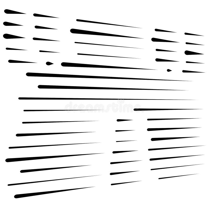 Dynamic Dashed, Segmented Lines Pattern. Irregular Stripes. Straight ...