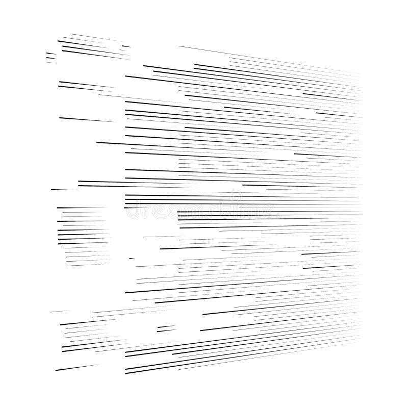 Dynamic Dashed, Segmented Lines Pattern. Irregular Stripes. Straight ...