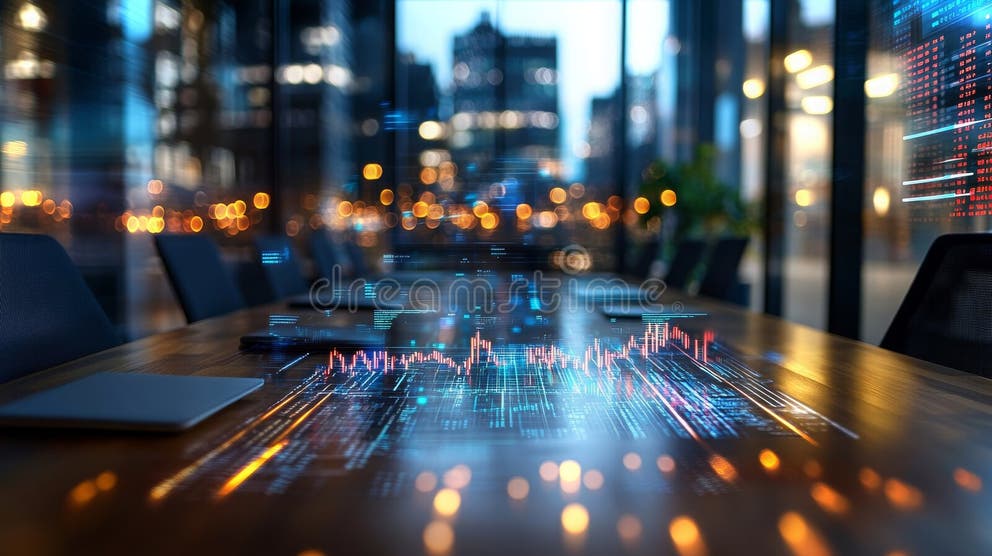 Dynamic Data Analysis in a Modern Office Environment Showcasing ...