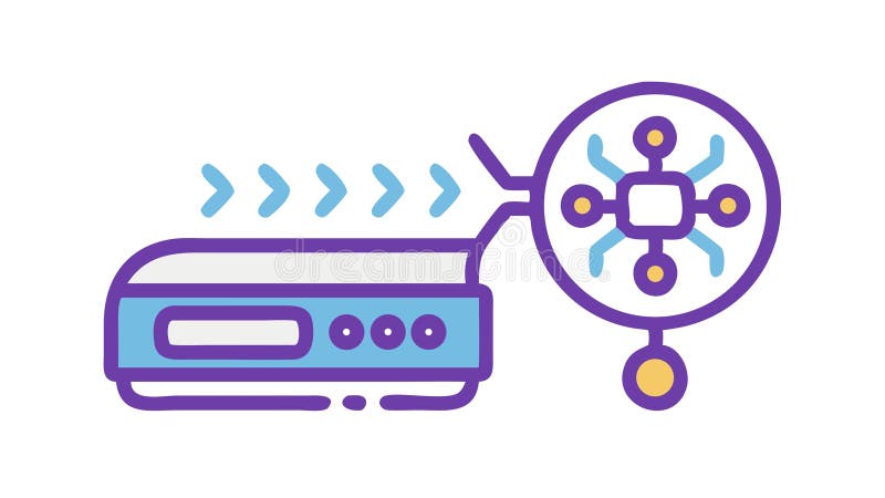 Dynamic Data Flow with Circuitry, Digital Network, Vector Design Generative AI Stock Vector ...