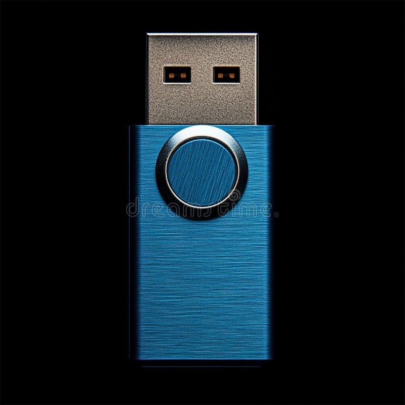 Dynamic Data Focused Pen Drive Mock Up Showing Functional Pen Drive ...