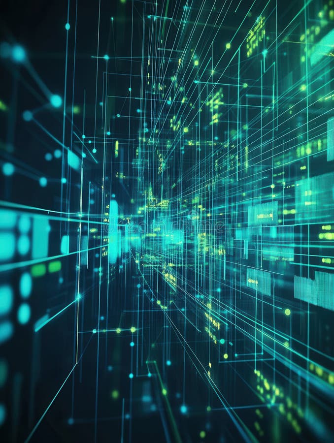 Dynamic Data Grid with Intersecting Trend Lines Representing Political ...