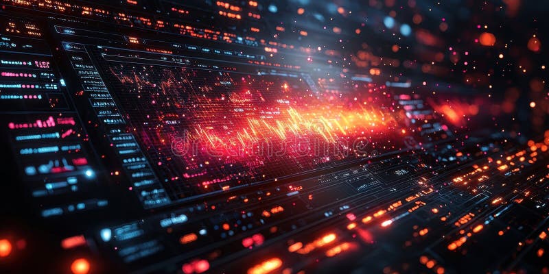 Dynamic Data Visualization in Digital Technology with Glowing Analytics ...