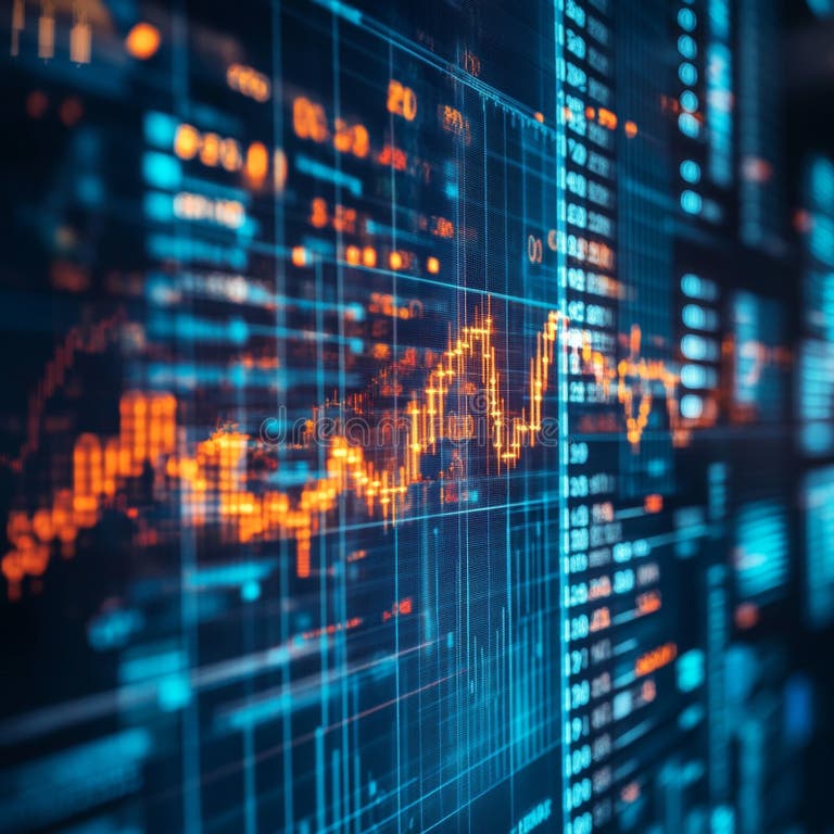 Dynamic Data Visualization with Financial Graphs and Charts on a ...
