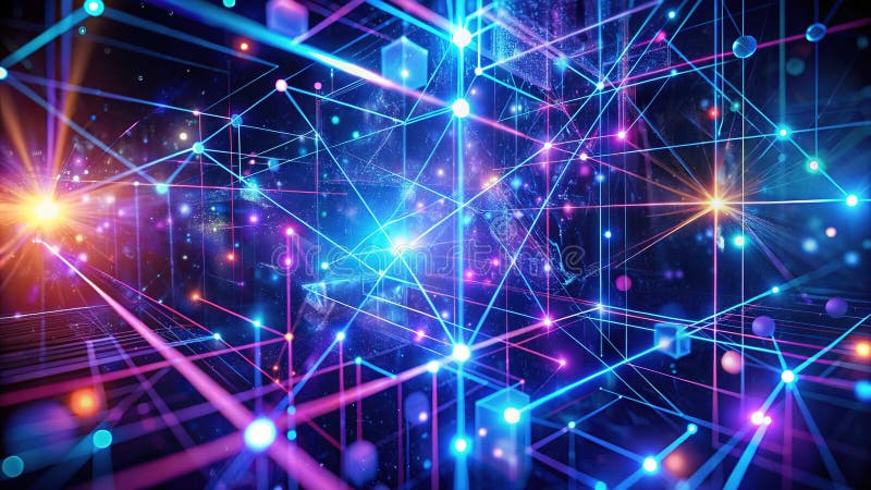 Dynamic Data Visualization a Futuristic 8K Animated Display of Complex ...