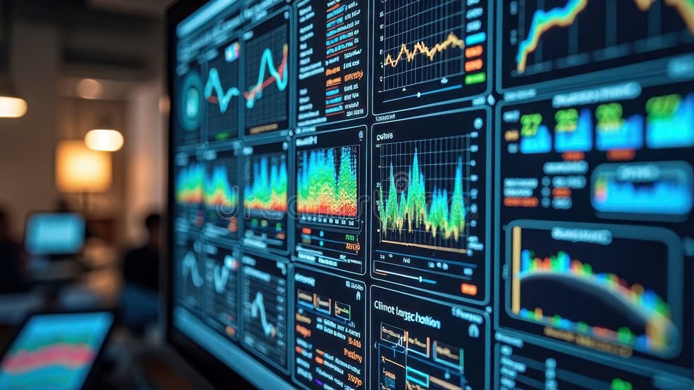 Dynamic Data Visualization: Interactive Charts and Graphs on Computer ...