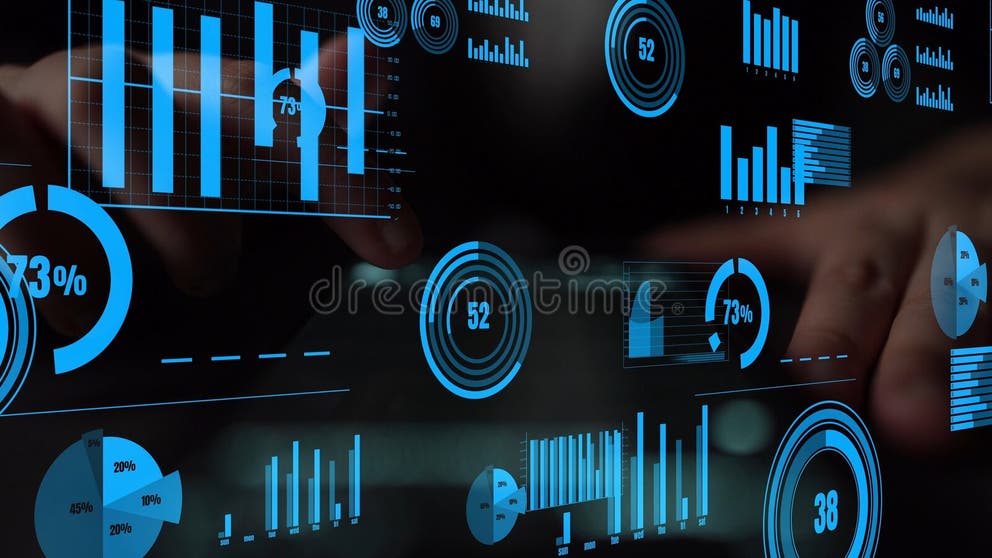 Dynamic Data Visualization with Interactive Charts and Graphs Representing Statistical Analysis ...