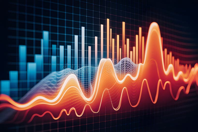 Dynamic Data Visualization Vibrant Graphs and Waveforms on Grid Like ... Dynamic Data Visualization Vibrant Graphs and Waveforms on Grid Like ...