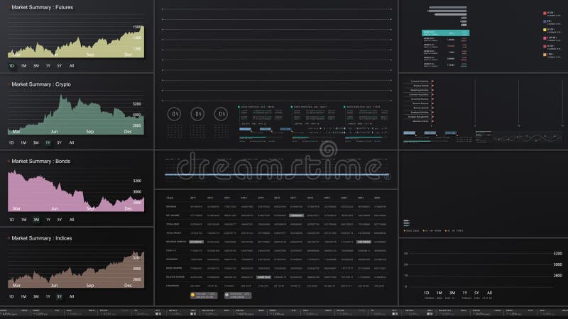 Business Infographic Showcase Presentation Display Stock Illustration ...