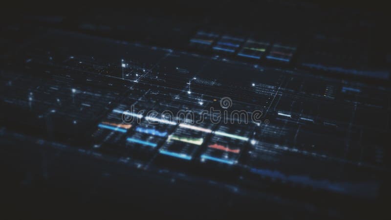Business Infographic Showcase Presentation Display Stock Illustration ...